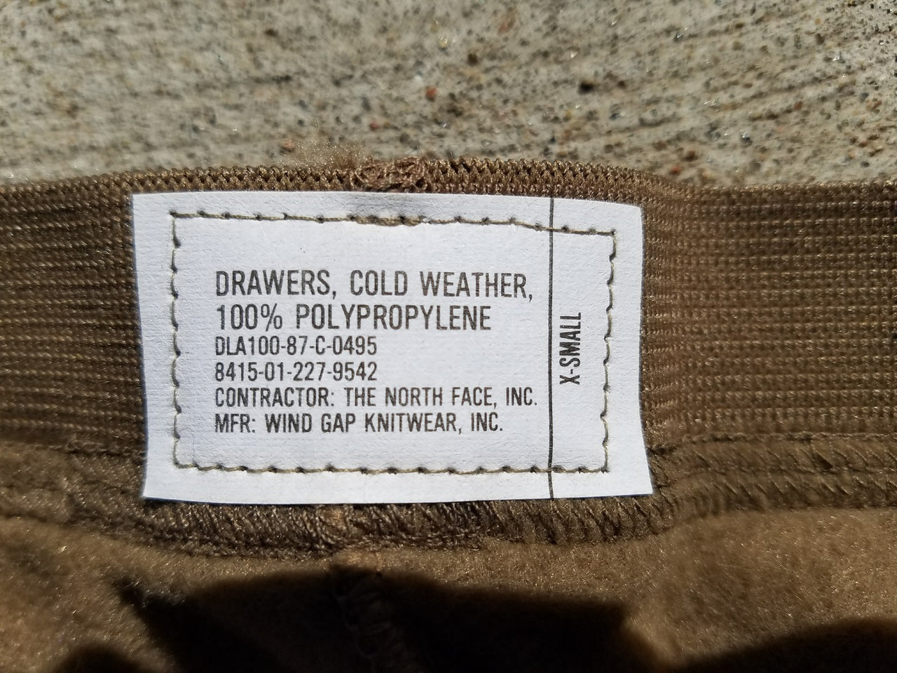Polypropylene Cold Weather Drawers | Genuine Military | Ammo Can Man
