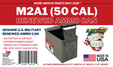 ALL AMMO CANS | 30 Cal, 50 Cal, Fat 50 Cal 40mm | Ammo Can Man