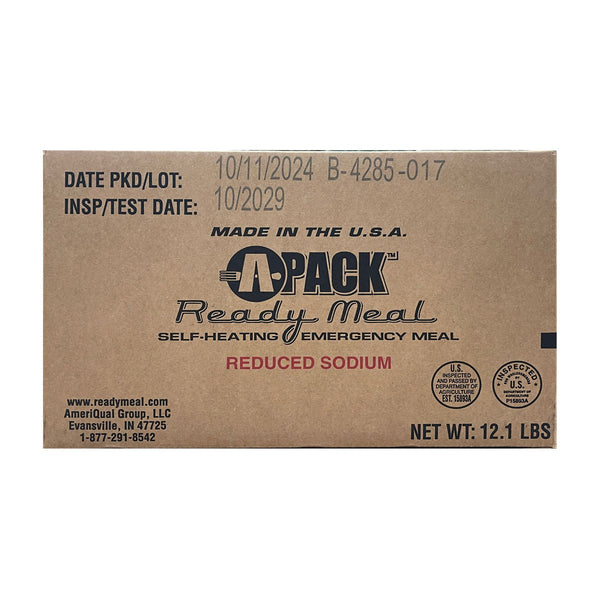 Ameriqual APack MRE (Meal Ready to Eat) Case 12 Meals | Ammo Can Man