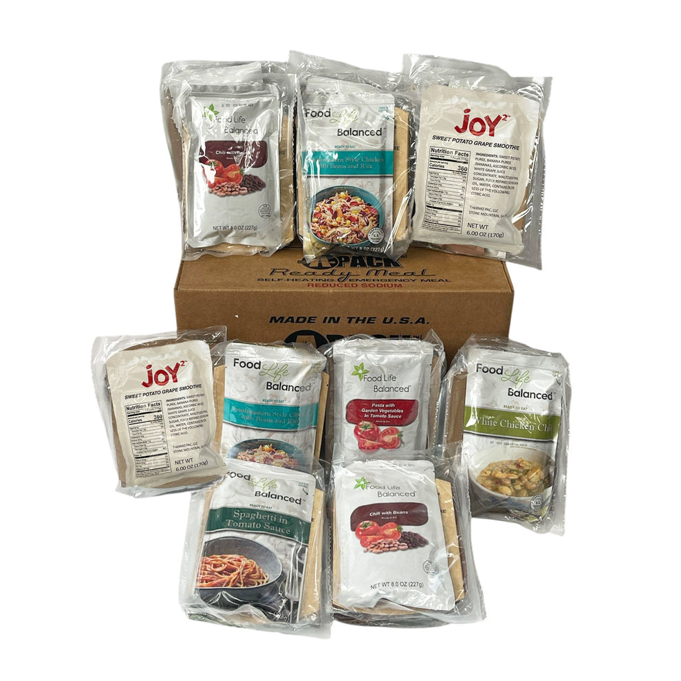 Ameriqual APack MRE (Meal Ready to Eat) Case 12 Meals | Ammo Can Man