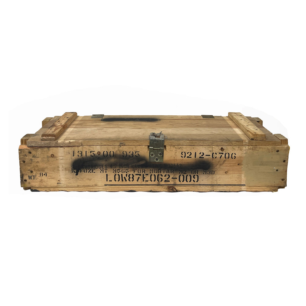 Wooden Artillery Crate 75mm - 125mm | Ammo Can Man