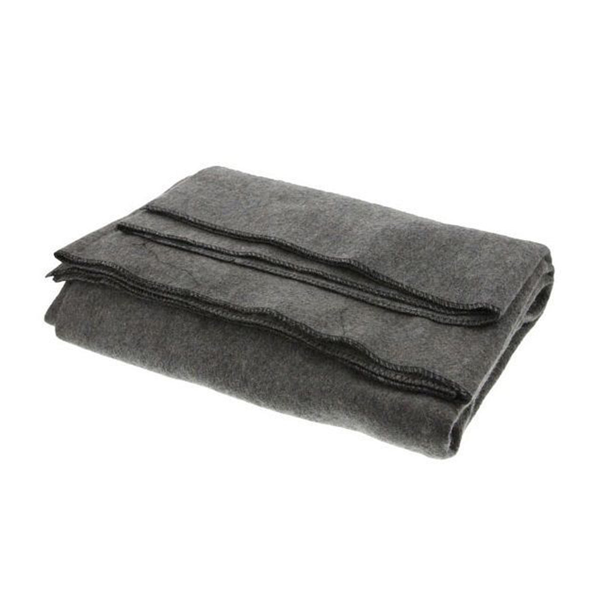 Disaster Relief Wool Blanket 60” x 80” - Gray | Ammo Can Man