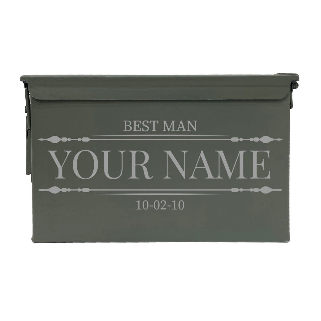 Laser Engraved Best Man Ammo Cans | Customized | Ammo Can Man
