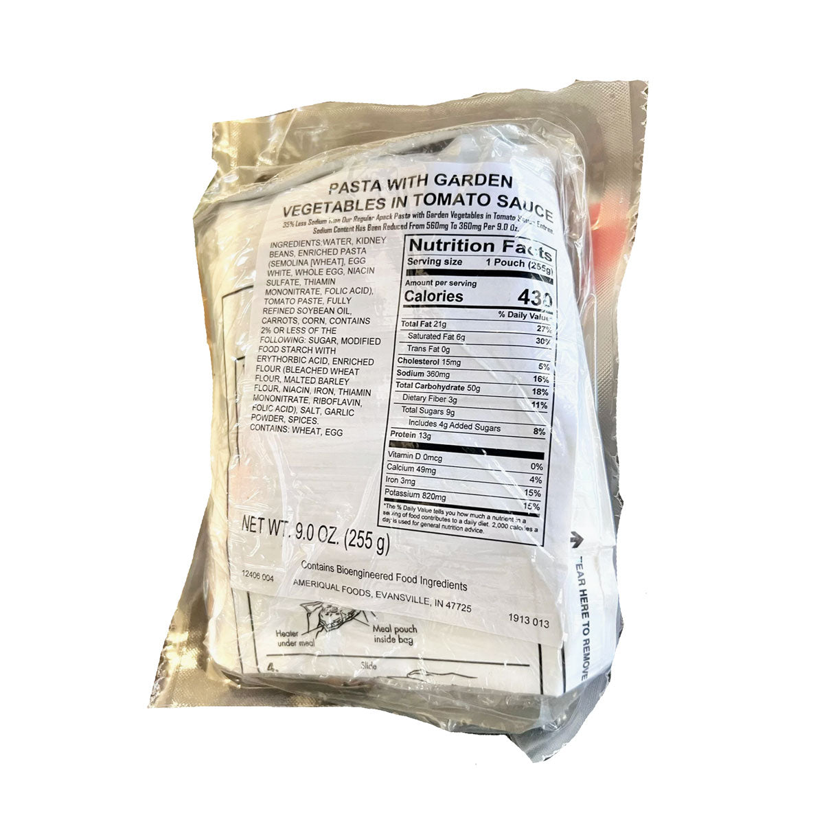 Ameriqual APack MRE (Meal Ready to Eat) Case 12 Meals | Ammo Can Man