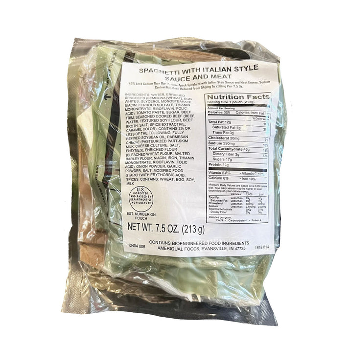Ameriqual APack MRE (Meal Ready to Eat) Case 12 Meals | Ammo Can Man