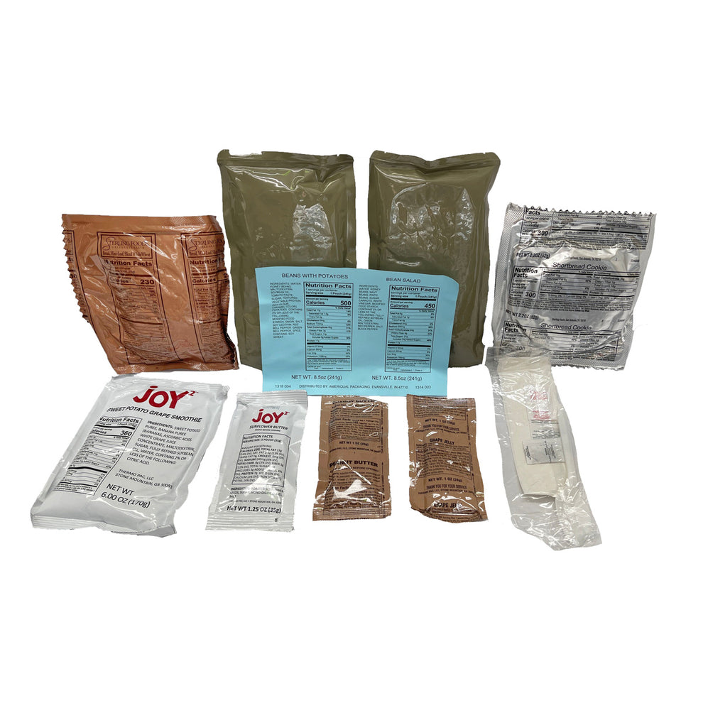 Survivor Daily Rations MRE Meals Ready to Eat | Ammo Can Man